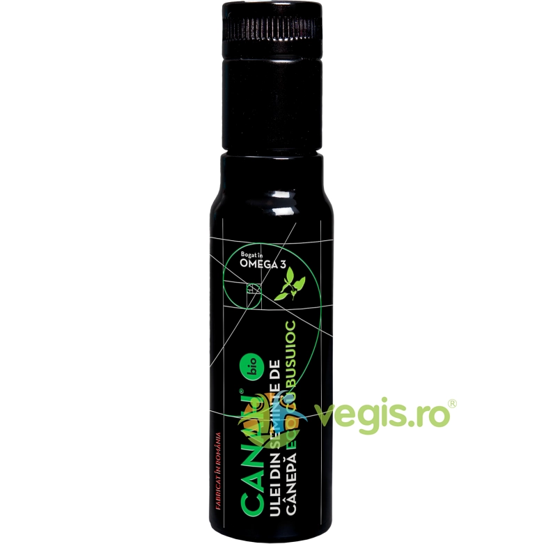 Ulei de Canepa Cu Busuioc Ecologic/Bio 100ml CANAH